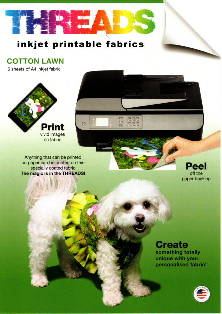 Threads Cotton Lawn 2oz.-A4-6 Sheets - easyFab